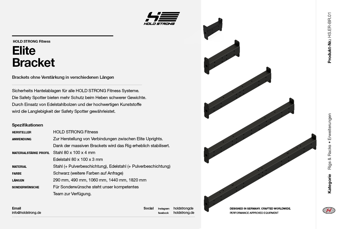 Rig / Rack Bracket – Verbindungselement für Rig-Systeme ohne ...