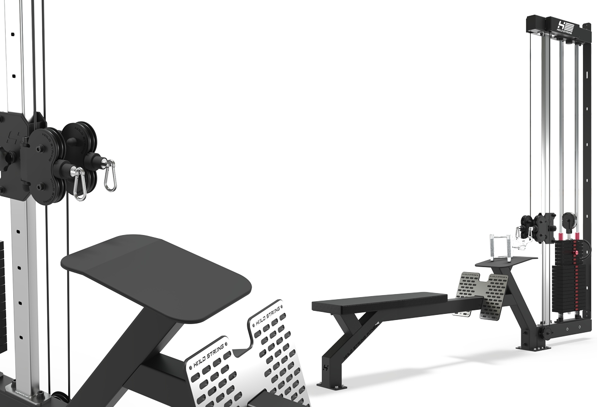 HOLD STRONG Fitness Kabelzugstation Attachment – Cable Station Kit für ...