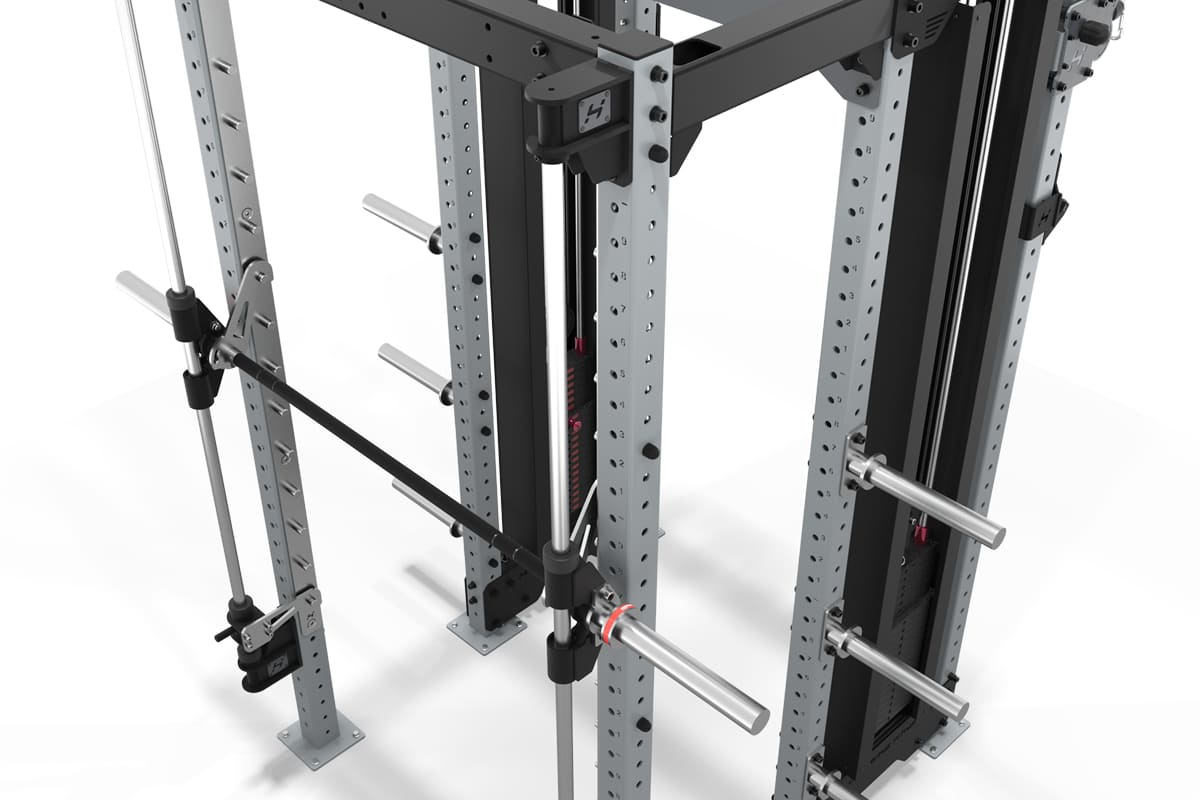 HOLD STRONG Fitness Athletic Rack Pro – inkl. Kabelzugstation und ...