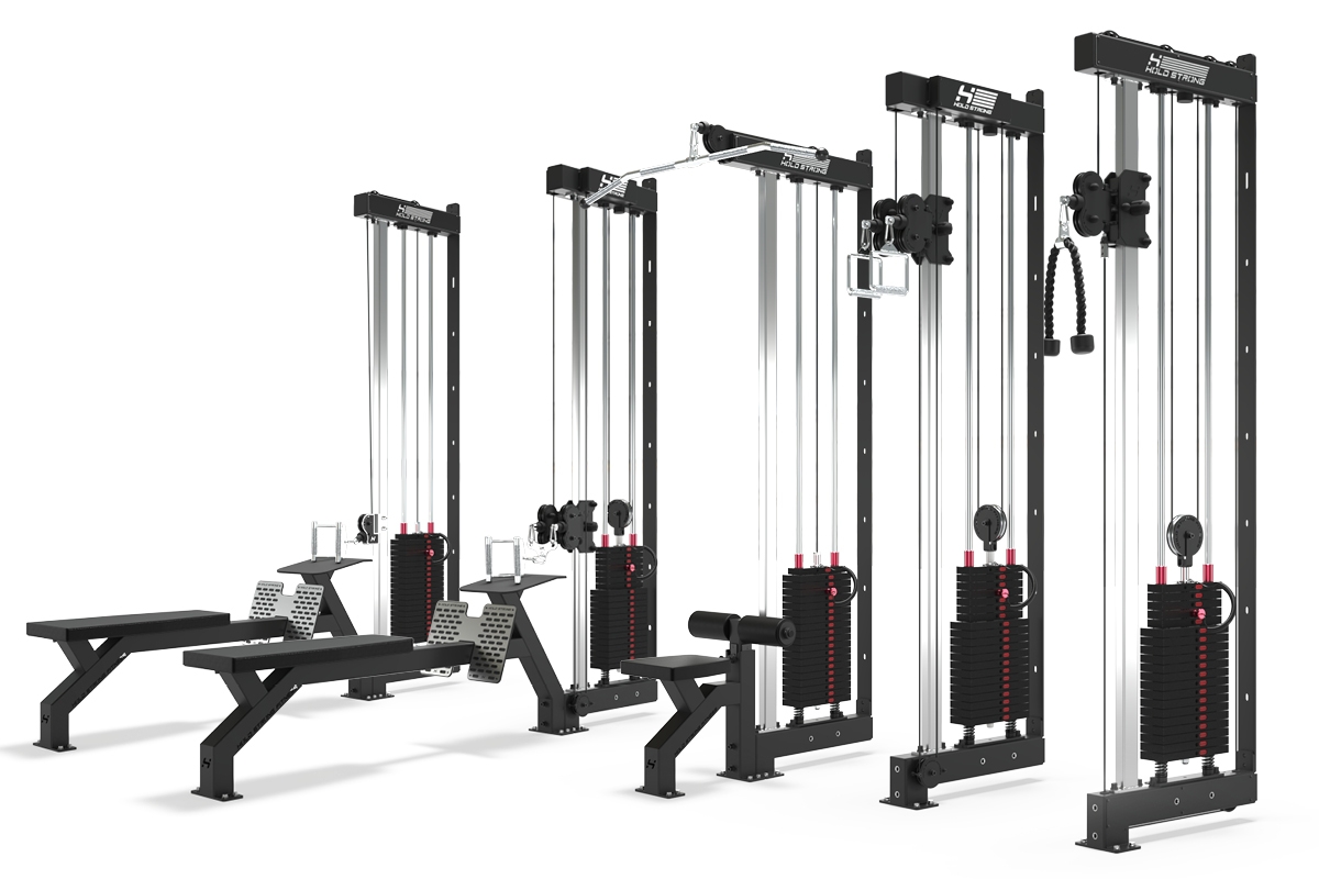 HOLD STRONG Fitness Kabelzugstation Attachment – Cable Station Kit für ...