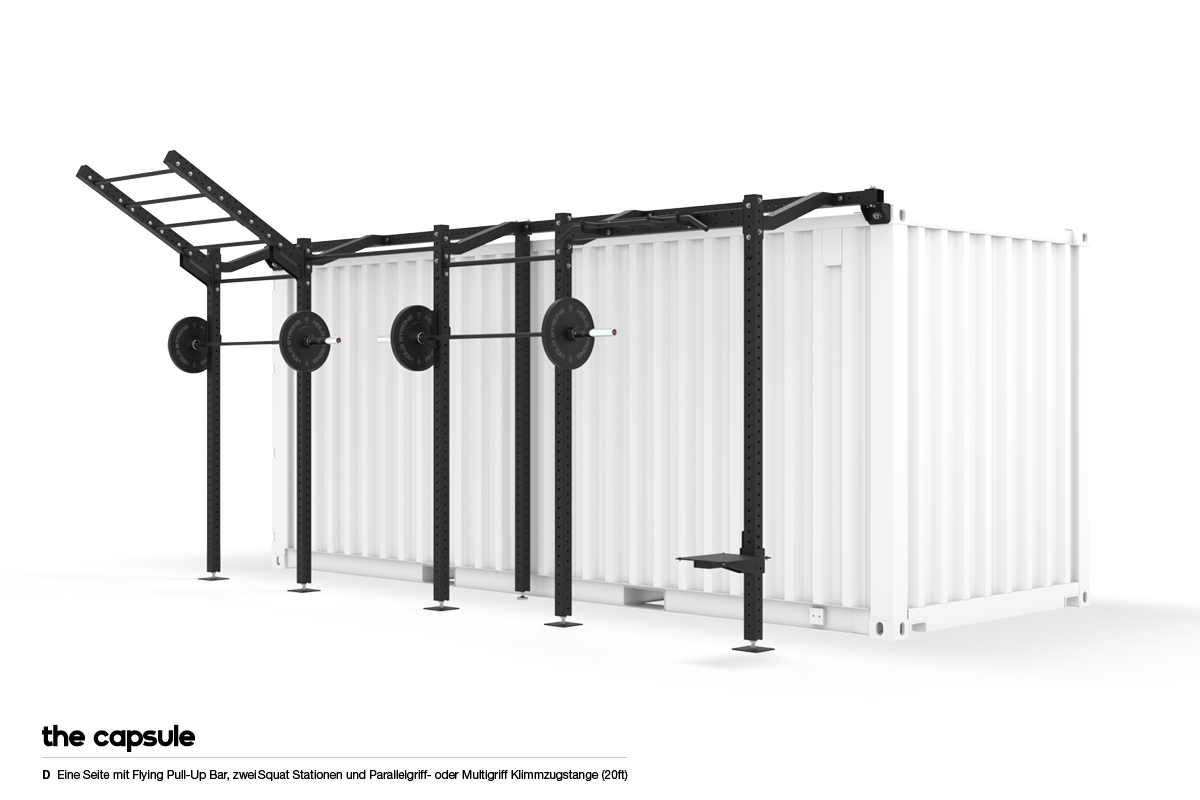 the capsule – die Outdoor-Trainingssolution – HOLD STRONG Fitness Rig ...